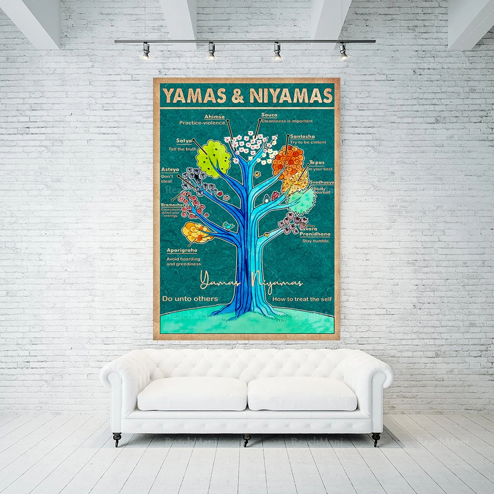 Yamas And Niyamas Poster