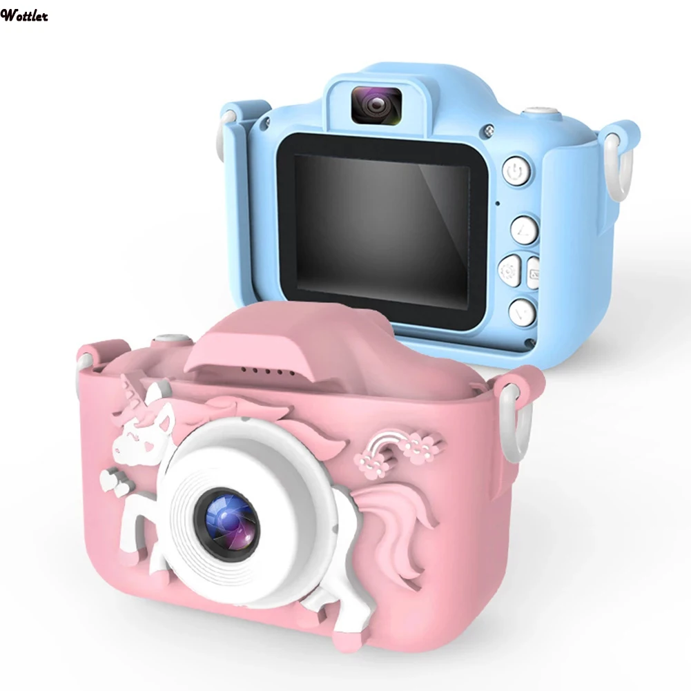 Kids-Camera-Cute-Toys-Horse-Mini-Digital-Camera-HD-IPS-Screen-Cameras ...