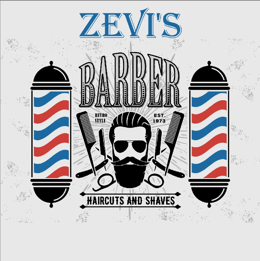 8x8ft barbearia cinza barbeiro pólo vintage retro padrão de parede ...