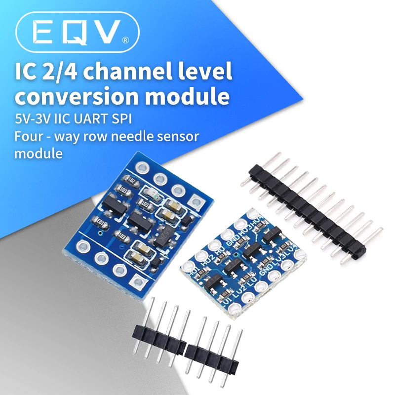 2-4-Channel-IIC-I2C-Logic-Level-Converter-Bi-Directional-Module-5V-to-3 ...