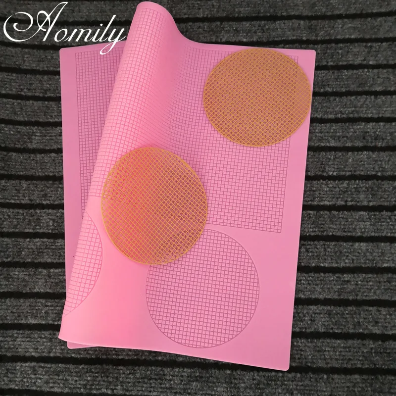 Aomily 36cm Mesh Lace Silicone Mold Cake Border Decoration Tool Fondant ...