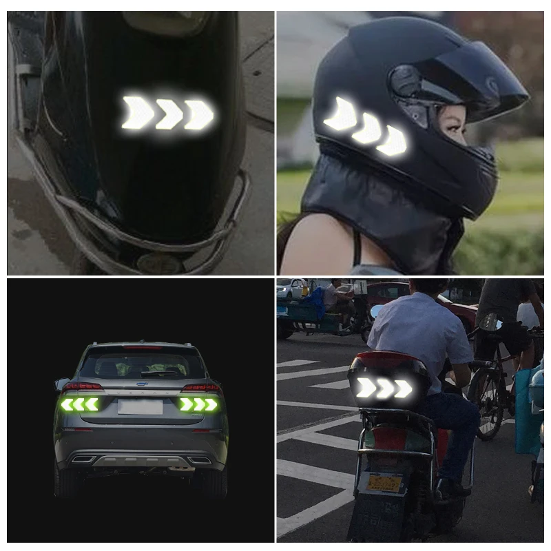 Fluorescent-Car-Light-Reflective-Strip-Warning-Sticker-and-Decals-Green ...