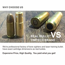 9mm Luger para 9x19mm laser training bullet, 9x21mm laser bullet ...