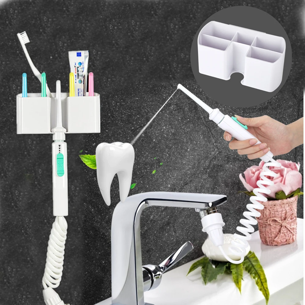 2-Nozzles-Faucet-Oral-Irrigator-Water-Flosser-Dental-Water-Jet ...