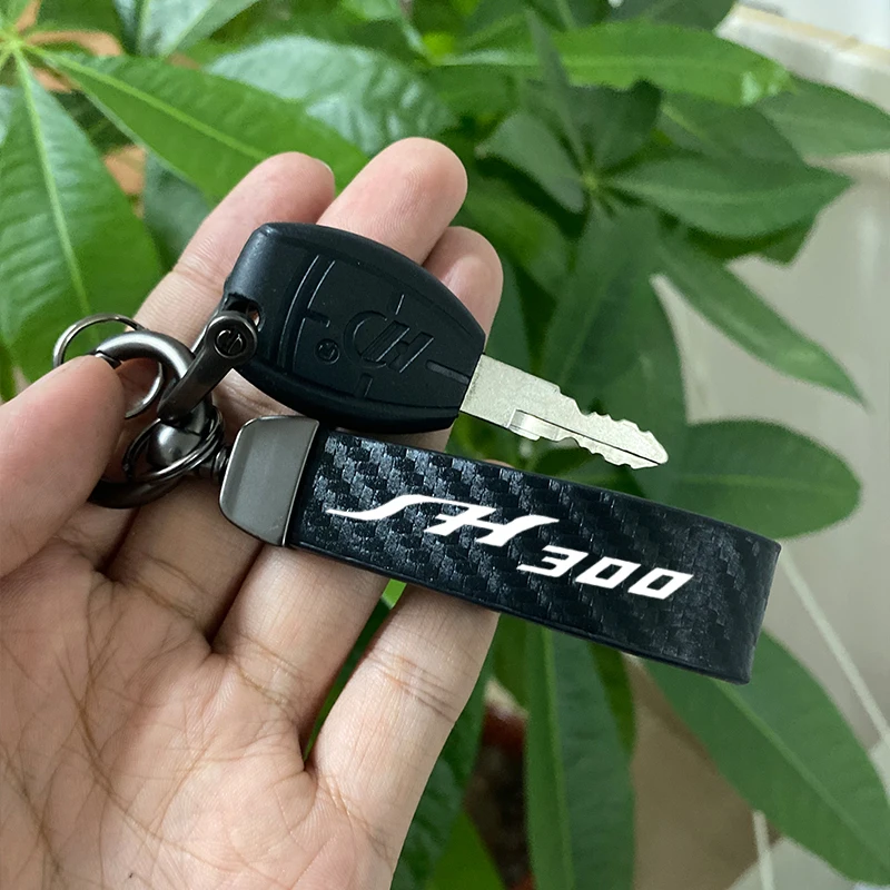 For-HONDA-SH300-SH300i-SH-300-SH-300I-Motorcycle-Keychain-Keyring-Key ...