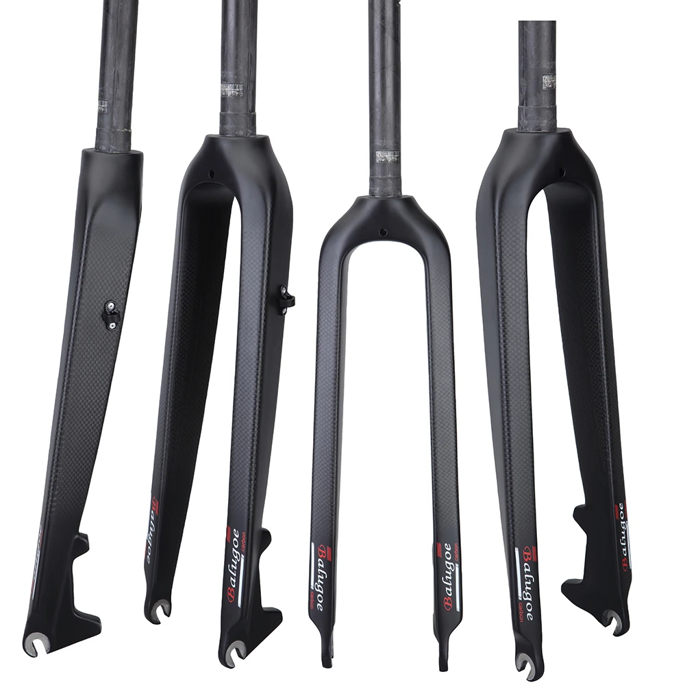 Carbon Bicycle Front Fork Total Carbon Fiber MTB Bicycle Fork Mountain ...