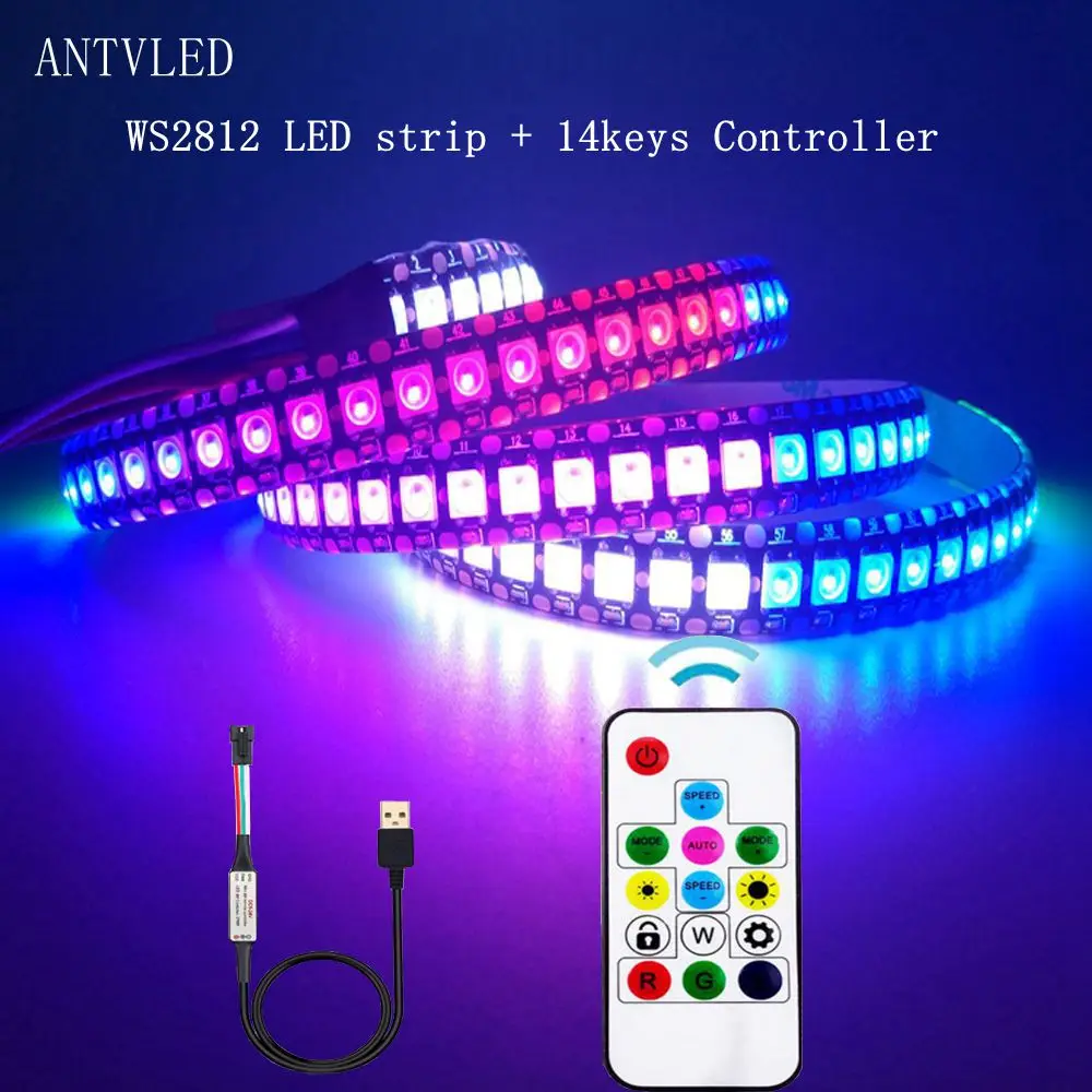 Ws2812b-LED-Streifen-individuell-adressierbar-Smart-RGB-LED-Streifen ...
