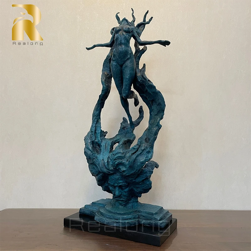 Bronze Abstract Statue Large Beethoven Rhapsody Sculpture Famous Bronze ...