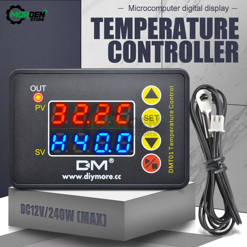 Generic Ac 110v 220v Dc 12v 24v Microcomputer Temperature Controller ...