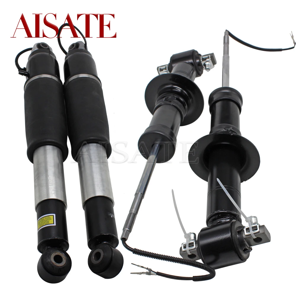 4pcs-Rear-Front-Air-Suspension-Struts-Shock-with-Electric-For-Cadillac ...