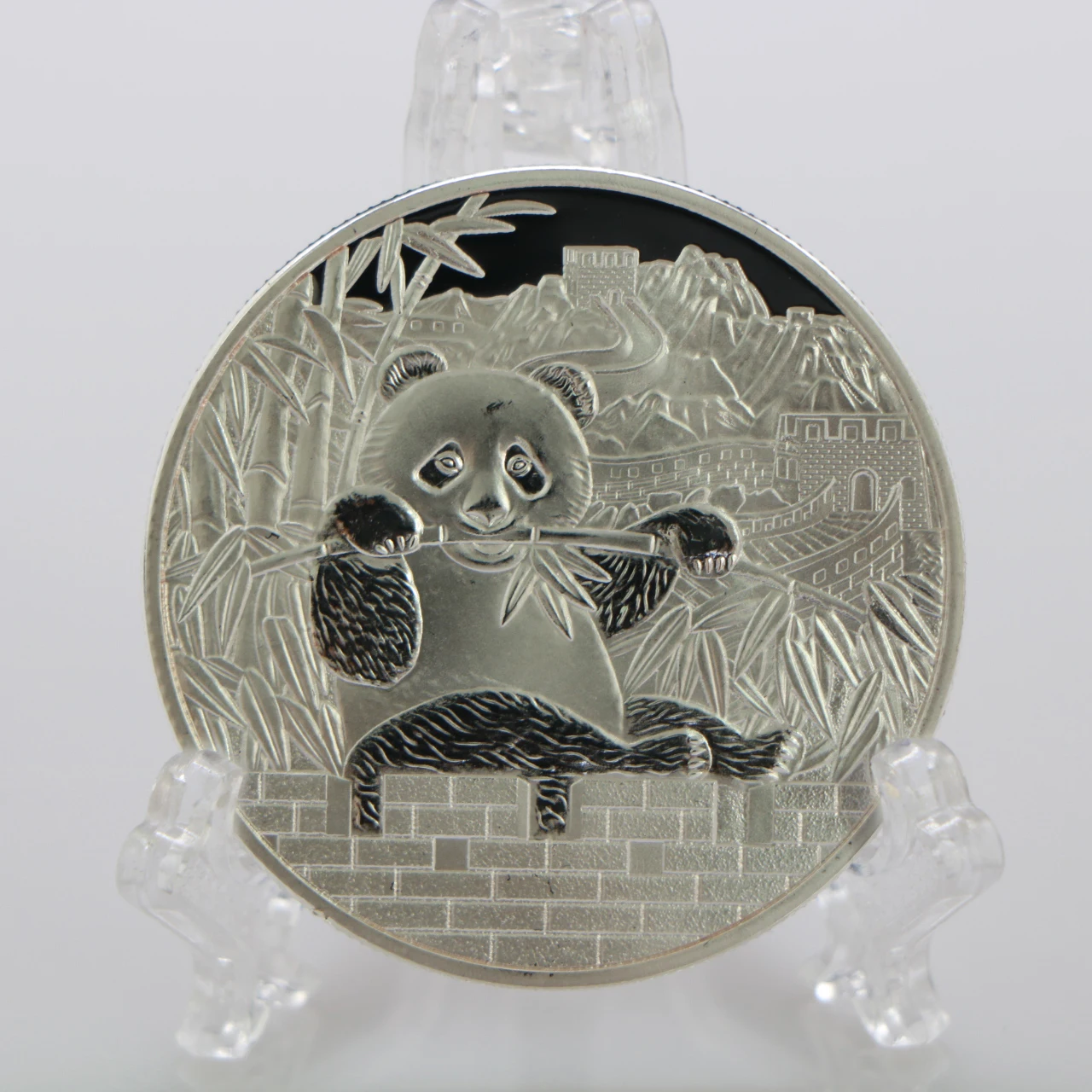 New-2019-Panda-Silver-Coin-China-Cute-Animal-Silver-Plated-Souvenir ...