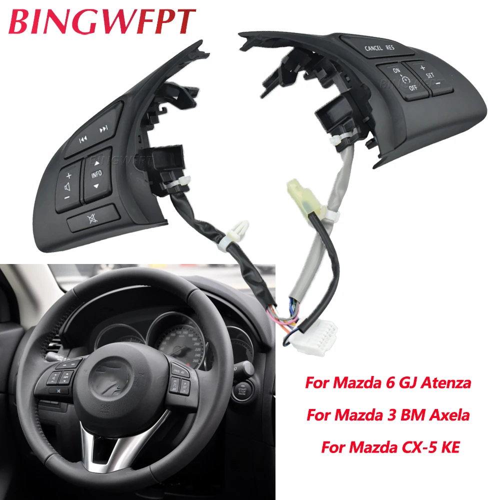 Steering wheel control button Cruise control audio volume control ...
