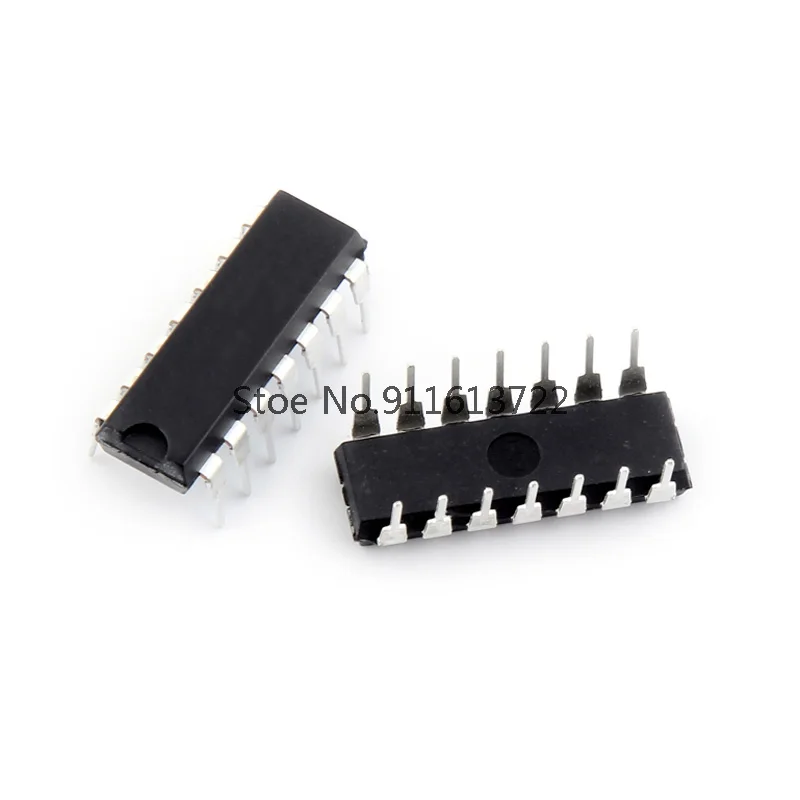 5 pçs/lote CD4002BE CD4002 Dual 4 entrada Portão DIP14 DIP 14 Original ...