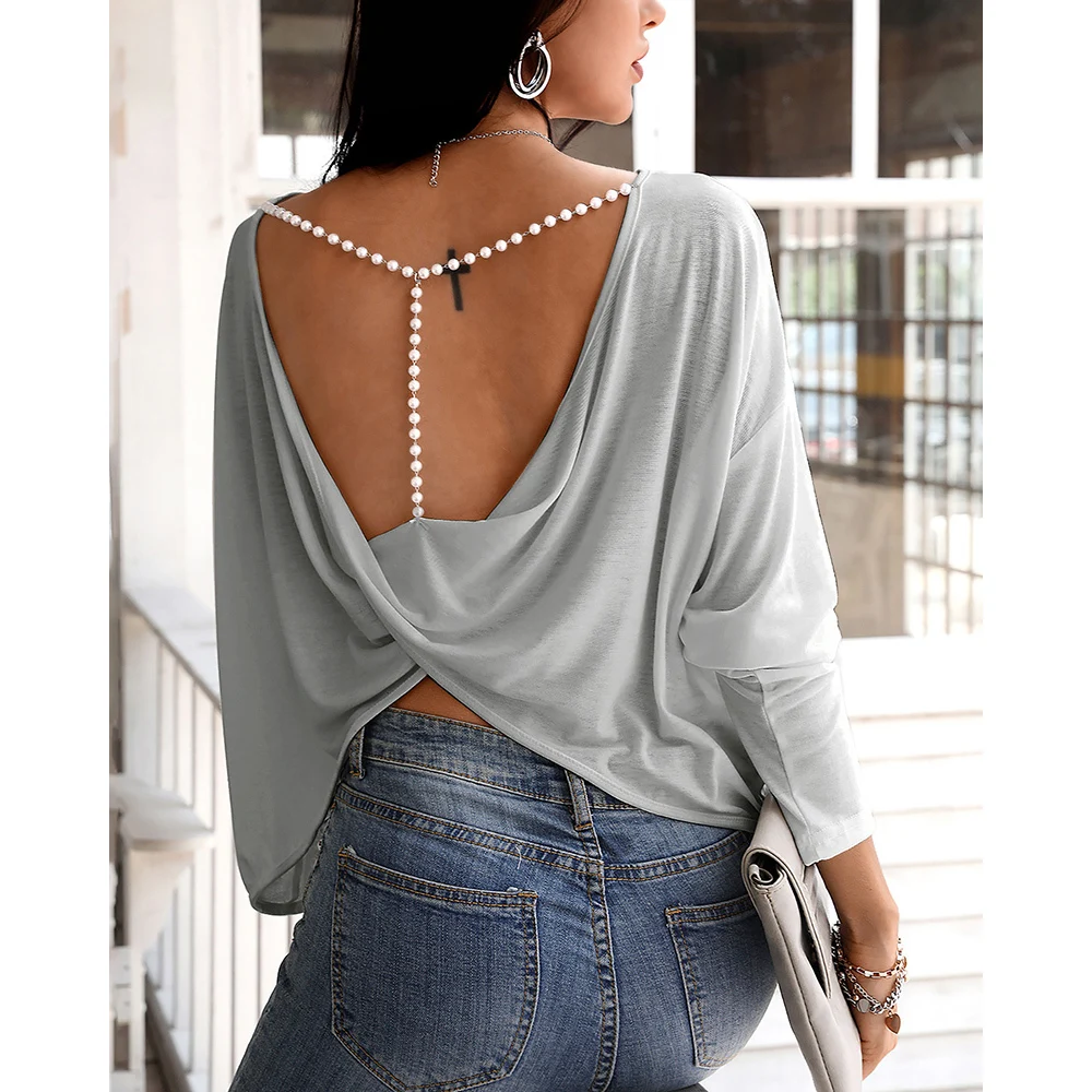 Cute Open Back Shirts