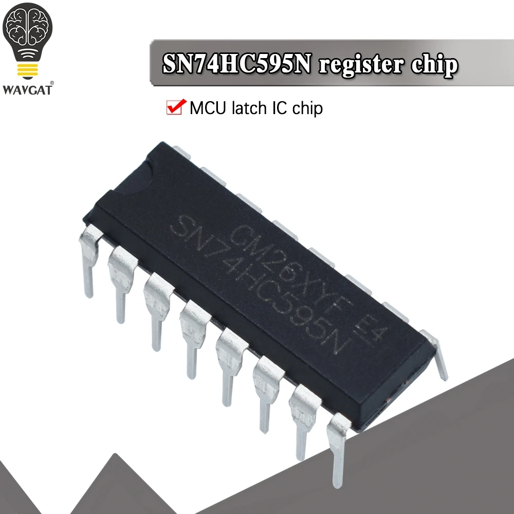 10PCS-SN74HC595N-DIP16-SN74HC595-DIP-74HC595N-74HC595-new-and-original ...