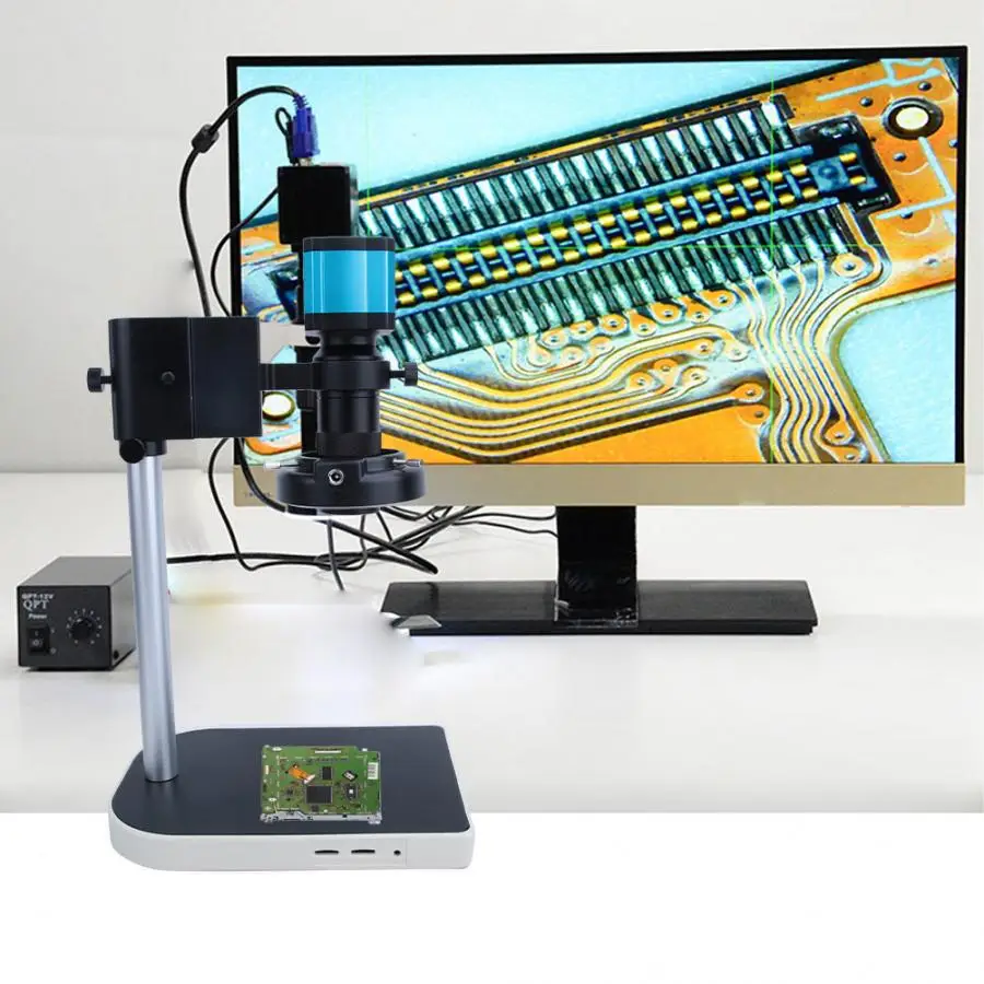 Mikroskop 14 Million Pixel Led Industrial Microscope Hdmi Hd Microscope ...