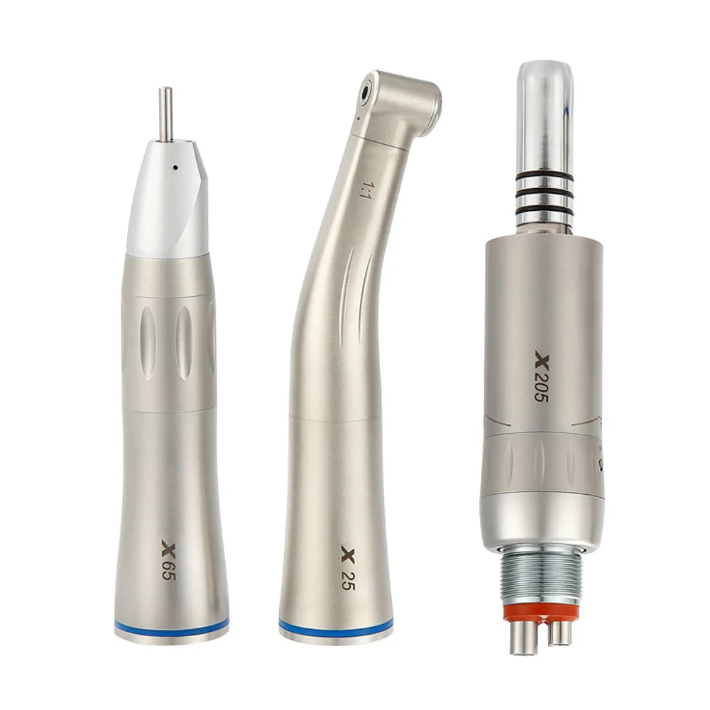Max Style Dental Low Speed Handpiece Straight Nose Contra Angle Air ...