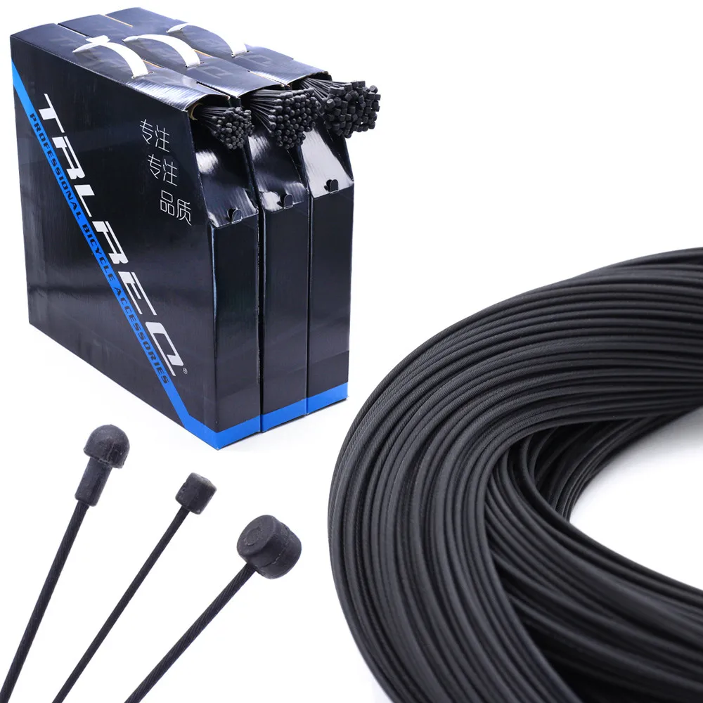 TRLREQ Teflon Bike Brake Cable Line Road Bicycle Shift Cable Wire 2 ...