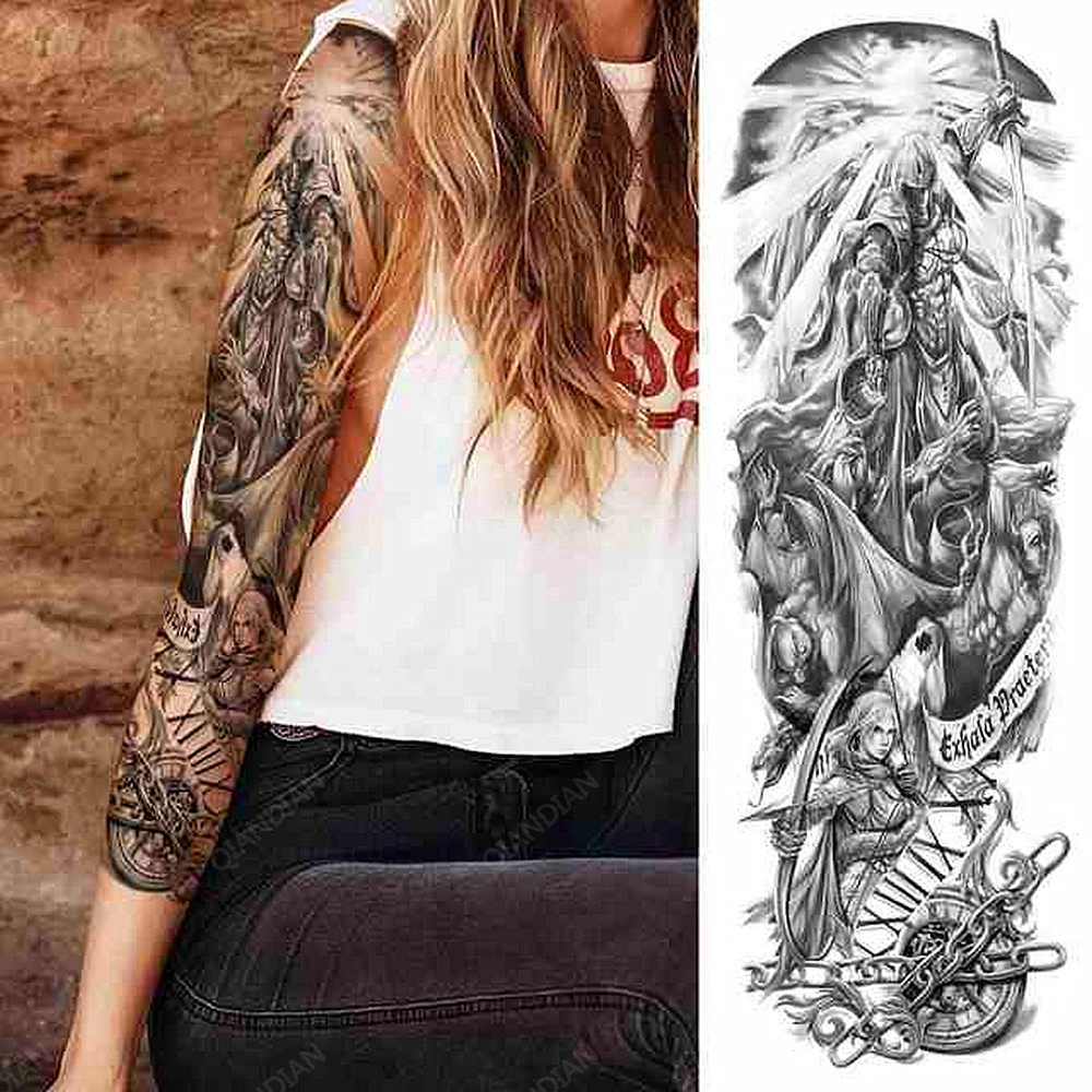 Hipster Tattoo Girl