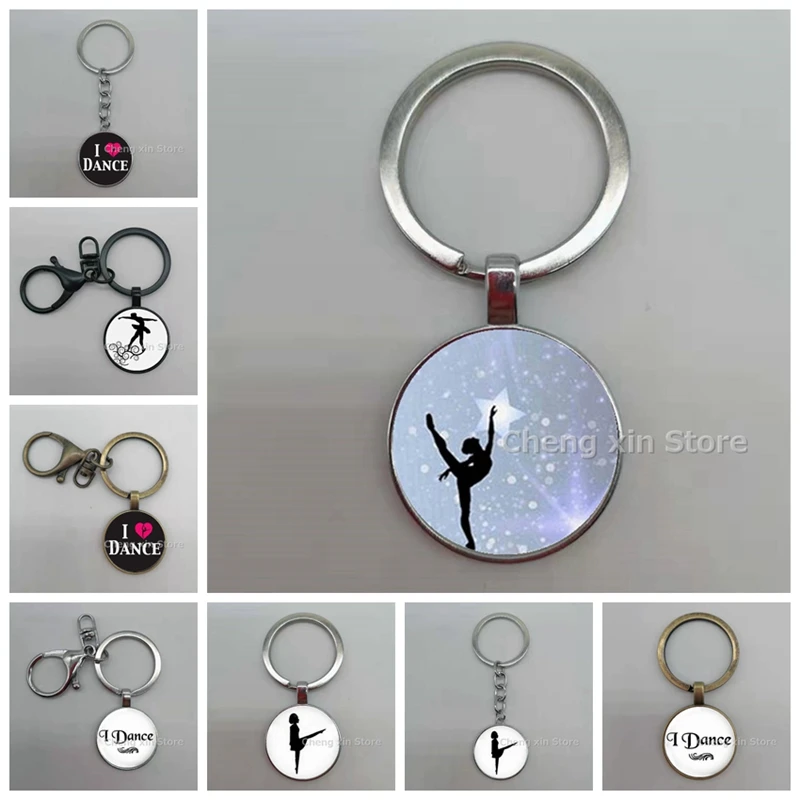 Gift Dance Teacher | Dancing Keychain Jewelry | Keychains Dance Teacher ...