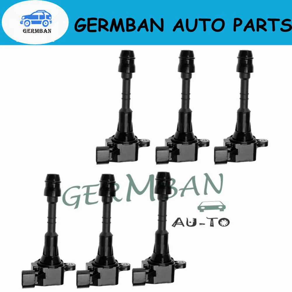 6x Ignition Coils 22448-8j115 224488j115 For Nissan Altima Maxima ...