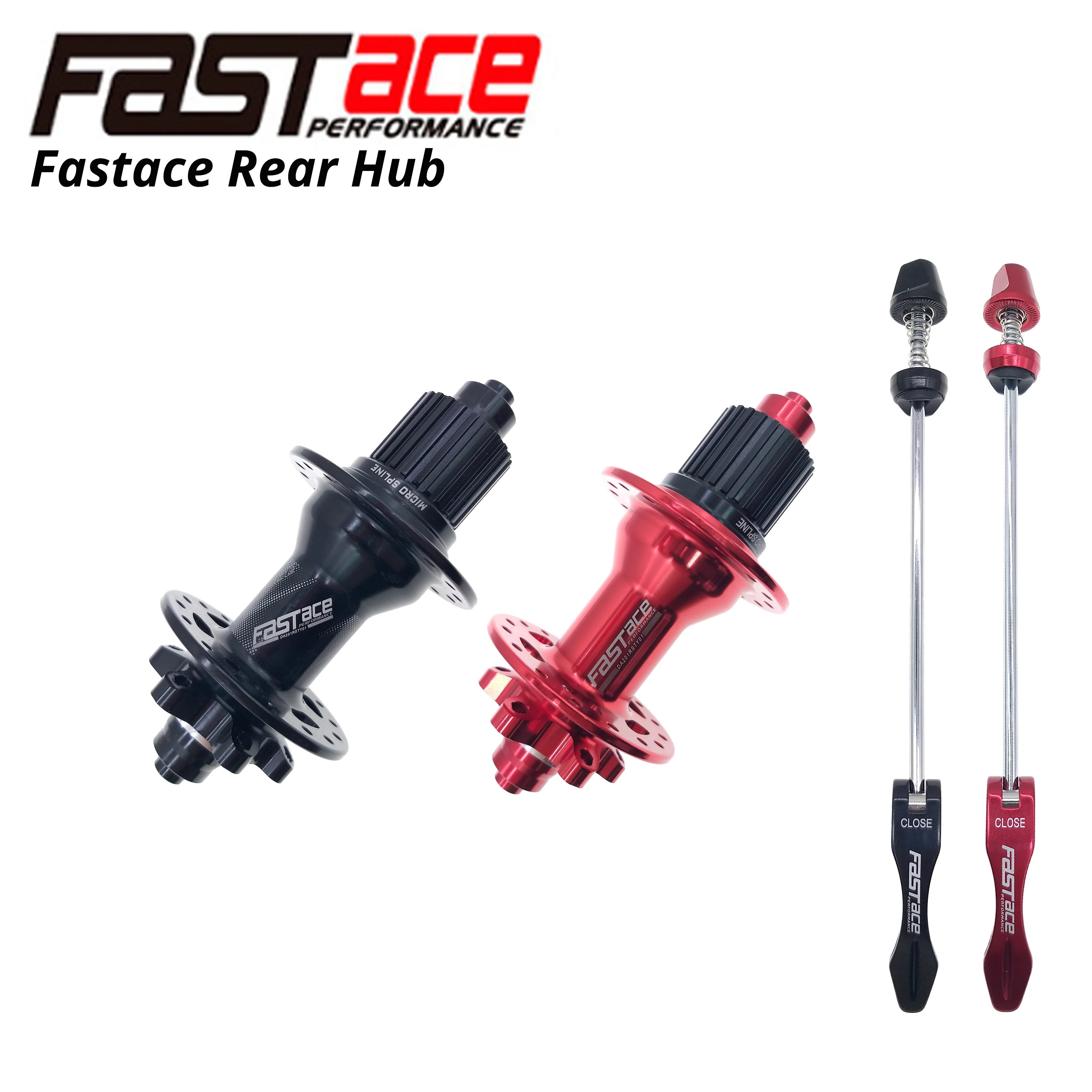 FASTACE HUB DA201แผ่นเบรก MTB Mountain จักรยานแบริ่งจักรยานด้านหลังฮับ ...