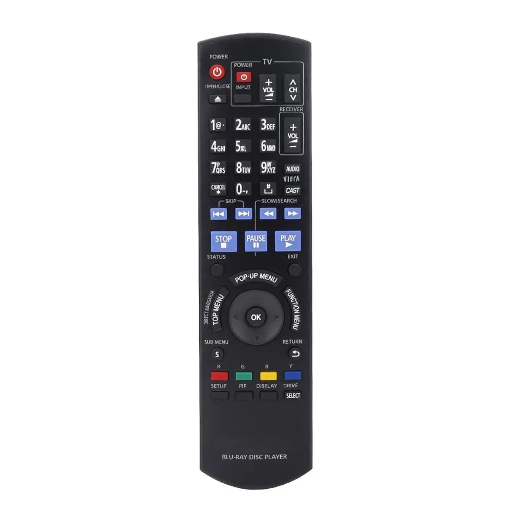 New Remote Control for Panasonic Blue-Ray Disc DVD Audio Player ...