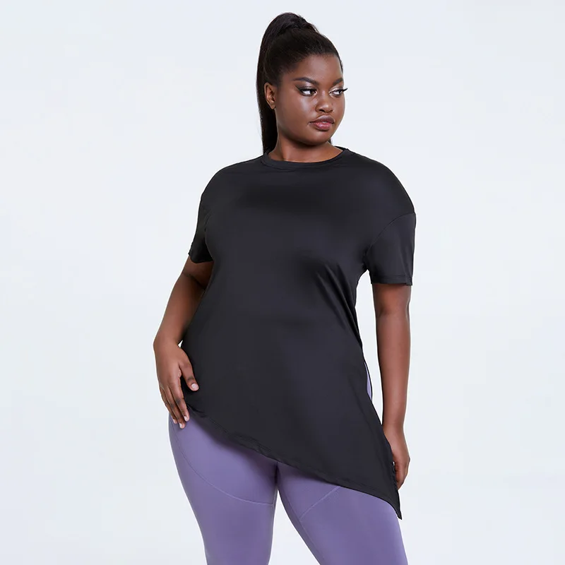 Plus Size Open Back Shirts