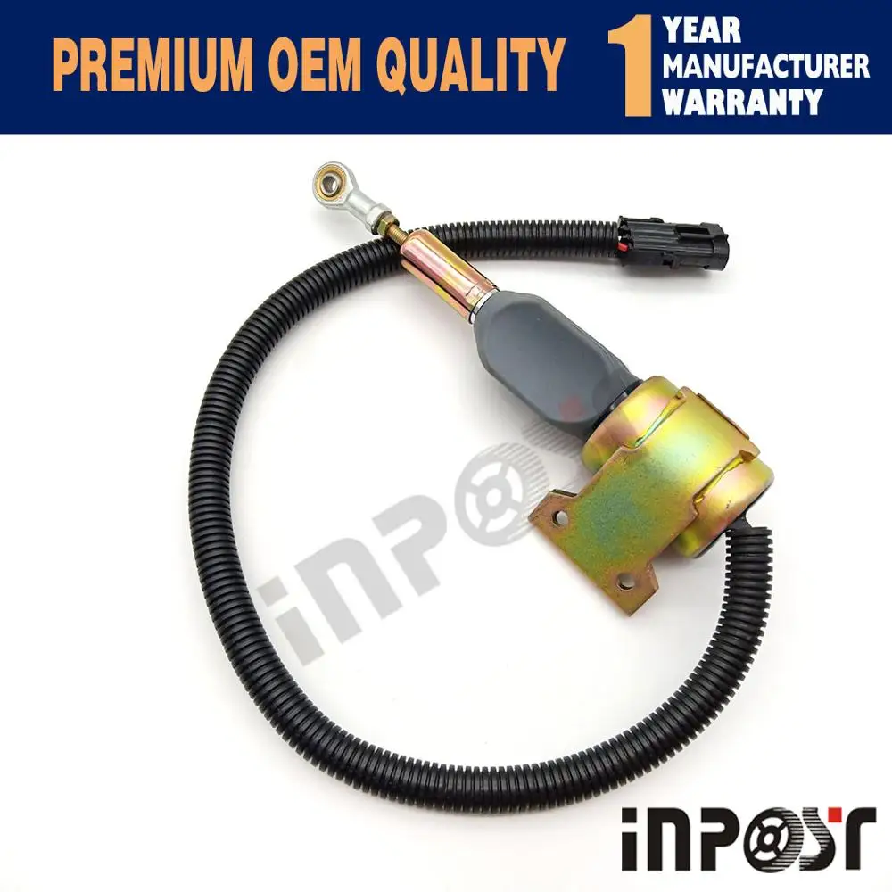 Топливный остановочный соленоид 3935430 24V для Cummins 6BT 5,9 3939703 ...