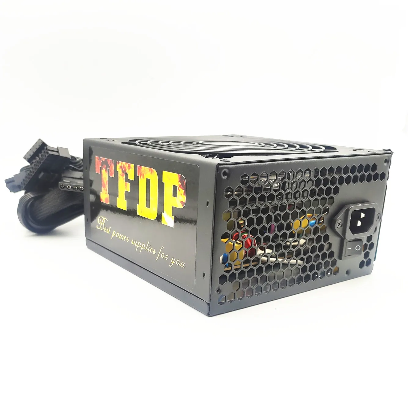 Dual CPU 110V 220V 600W PC PSU Power Supply unit Game Gaming Quiet ...