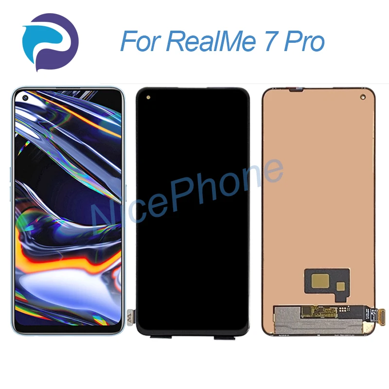 Realme 7 Pro Lcd Screen + Touch Digitizer Display 2400*1800 Rmx2170 ...