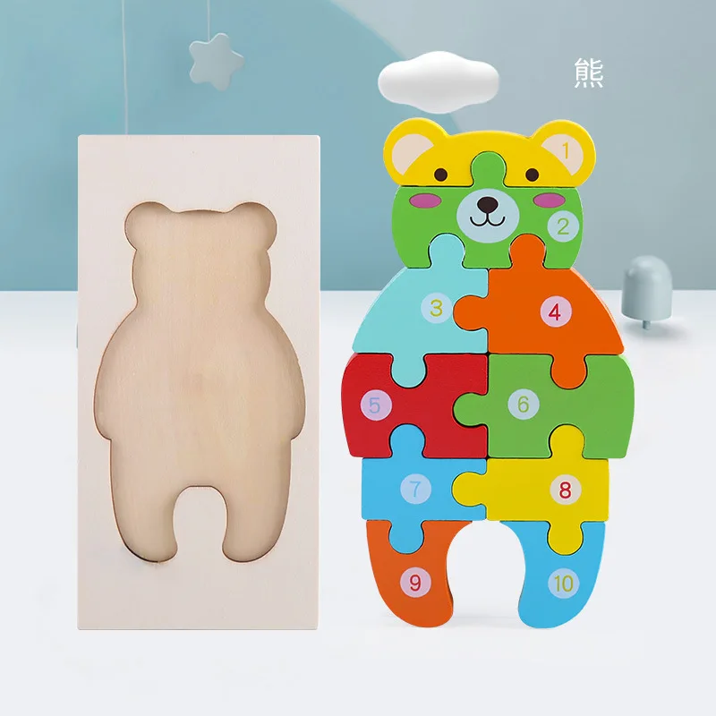 Wooden 3D Puzzles – Genius Toys Direct