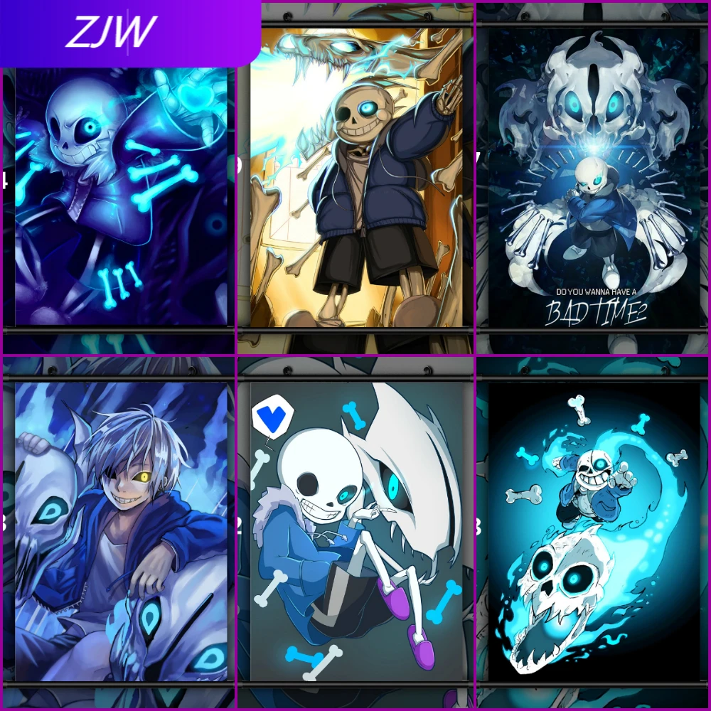 Diamond Painting Undertale Sans Animation Diamond Inlaid Diamond Mosaic ...