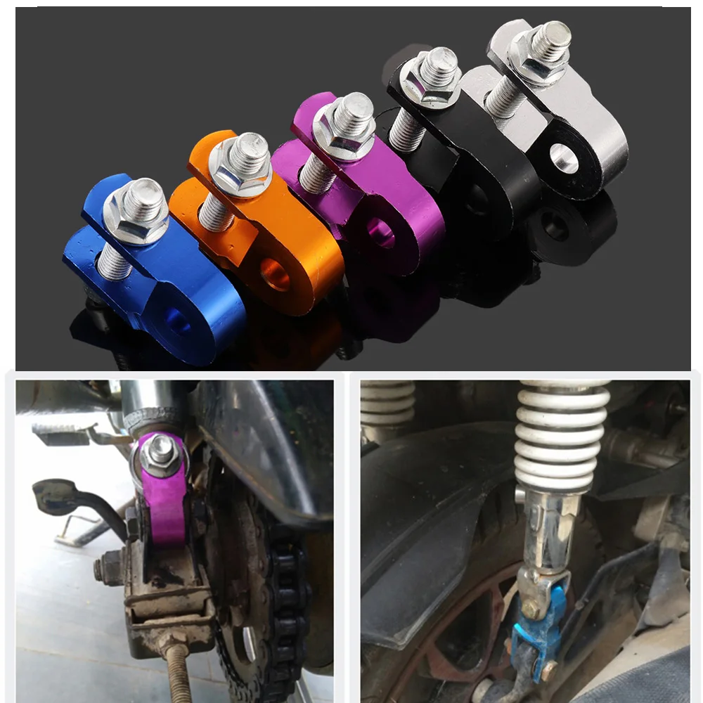2PC Colorful Universal Motorcycle Shock Absorber Extender Height ...