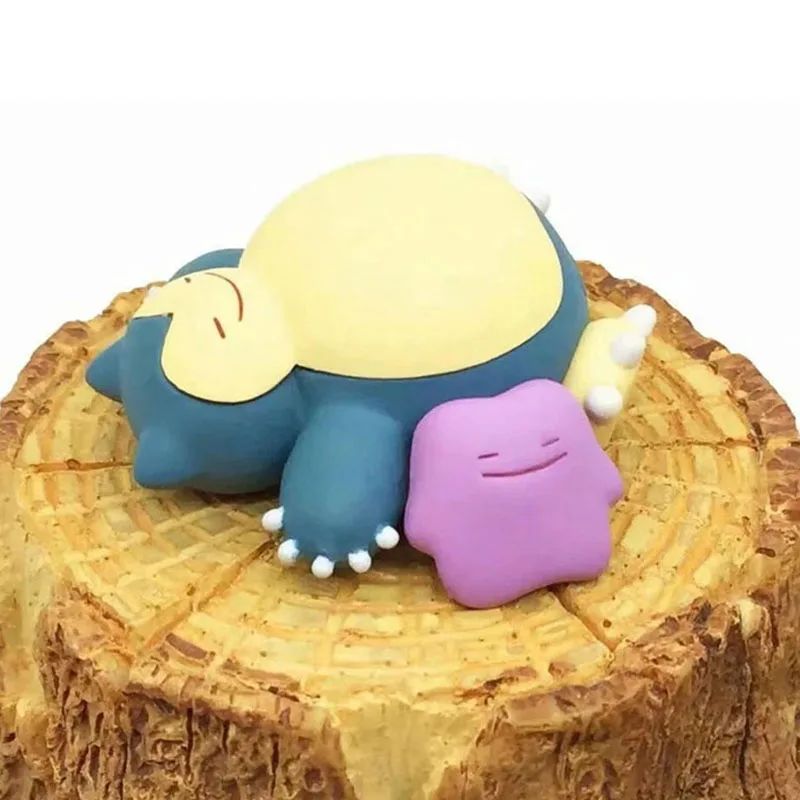 TAKARA TOMY 2019 NEW Anime Snorlax Pikachu Magnemite Pokemon Dolls ...