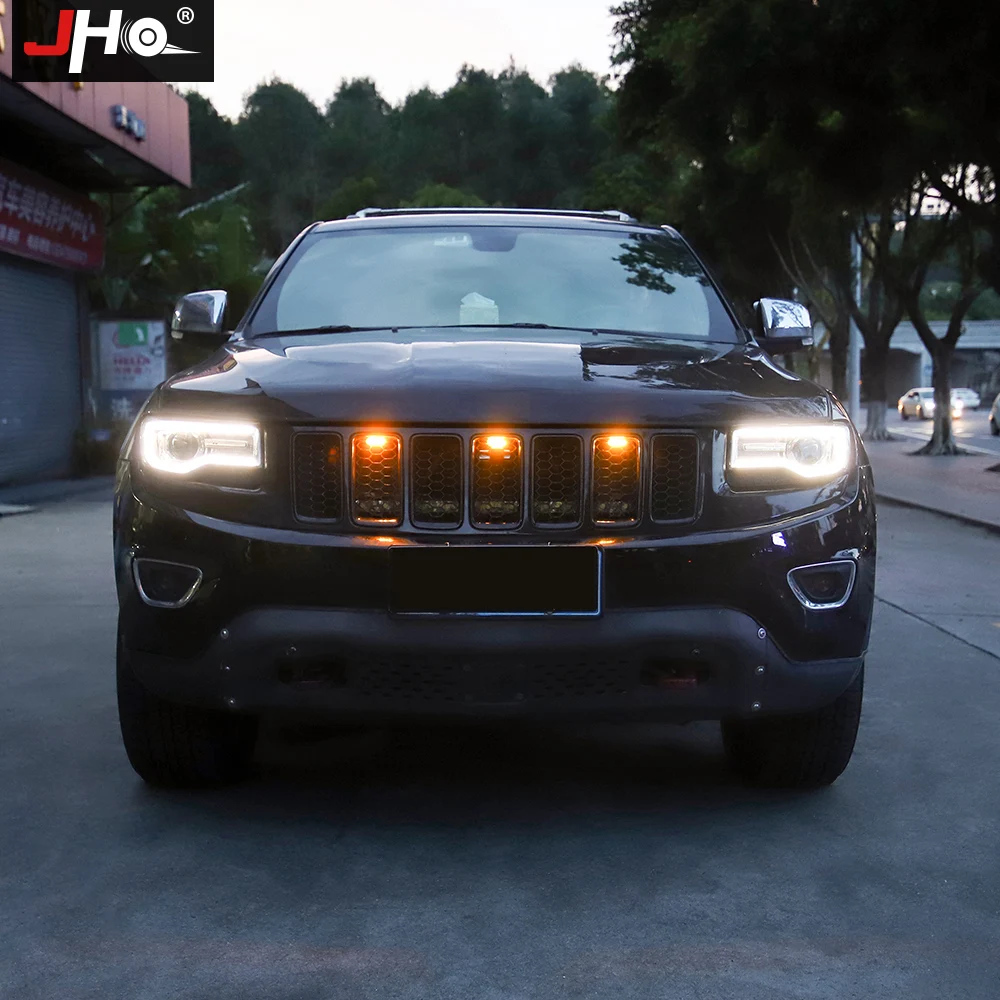 JHO-Car-Front-Grille-LED-Light-Raptor-Style-Lamps-For-Jeep-Grand ...