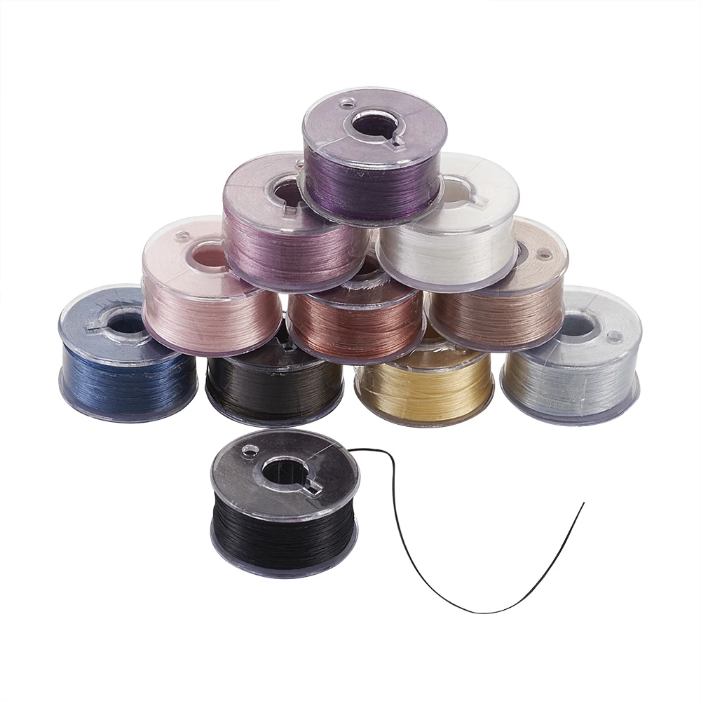 0.1mm Special Coated Polyester Threads For Seed Beads Jewelry Findings ...