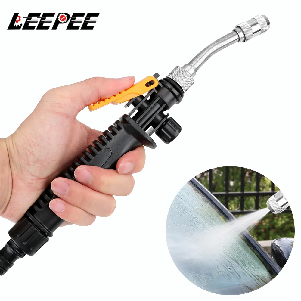 High Pressure Power Water Gun Water Jet Garden Washer Hose Wand Nozzle Spray Watering Spray ...