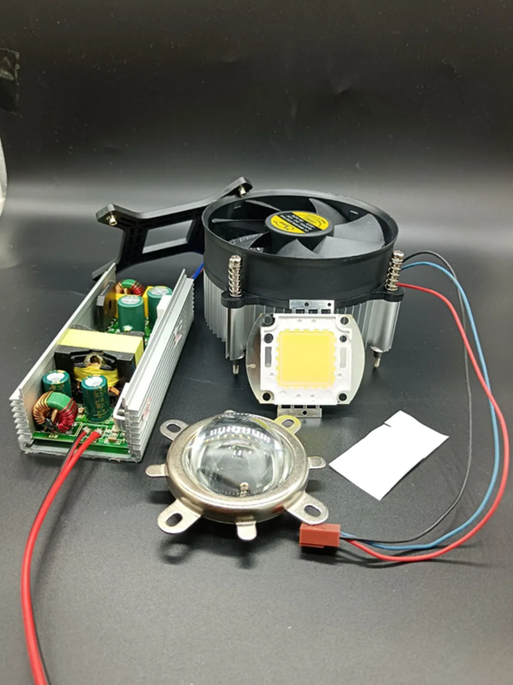 100W 100W 고성능 백색 LED 조명 + 방열판 쿨러 + 100W LED 드라이버, 백색 조명|driver 100w led ...