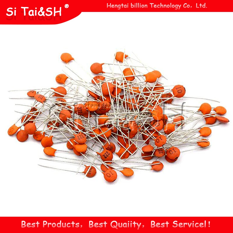 100pcs Ceramic Capacitor 50v 1pf ~ 100nf 0.1uf 104 4.7pf 10pf 22pf 33pf ...