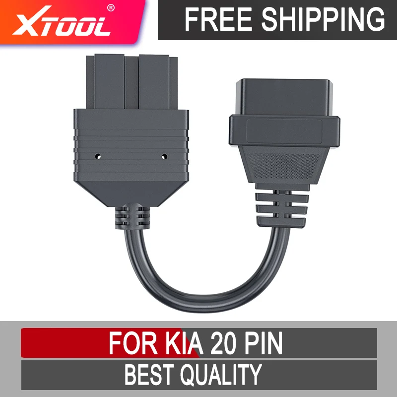 Car OBD2 cable Connector Adapter for KIA 20 Pin Auto Diagnostic Cable ...