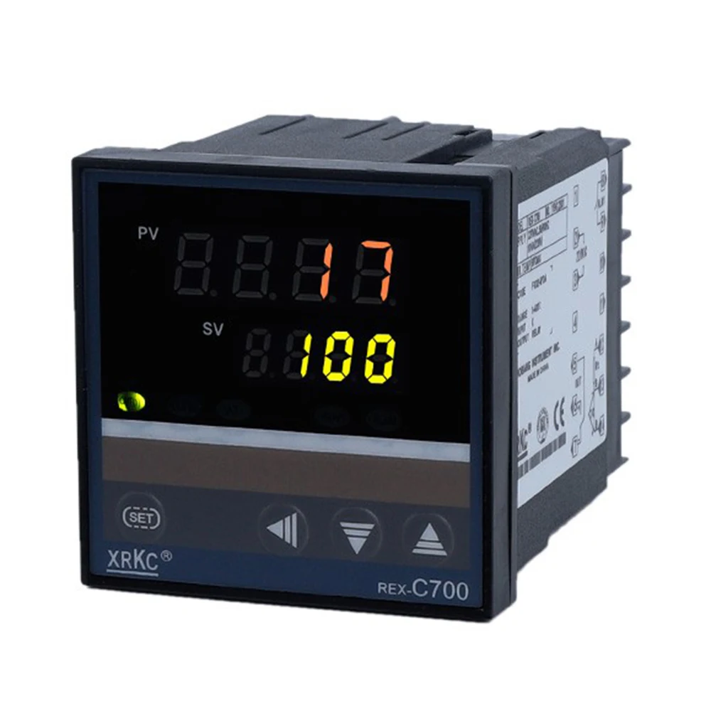 REXC-700-Temperature-Controller-Digital-PID-Temperature-Controller-SSR-Solid-State-220V ...