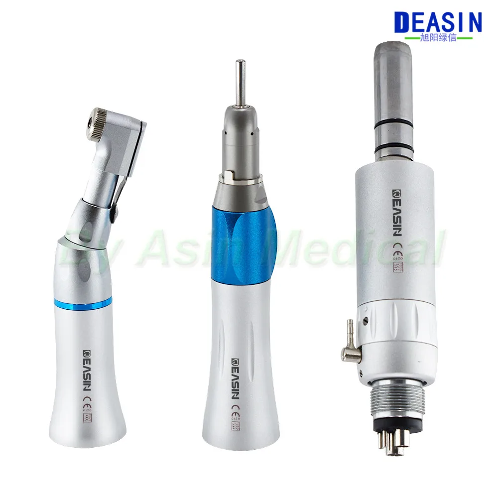 New promotion Dental Slow Low Speed Handpiece Straight Contra Angle air ...