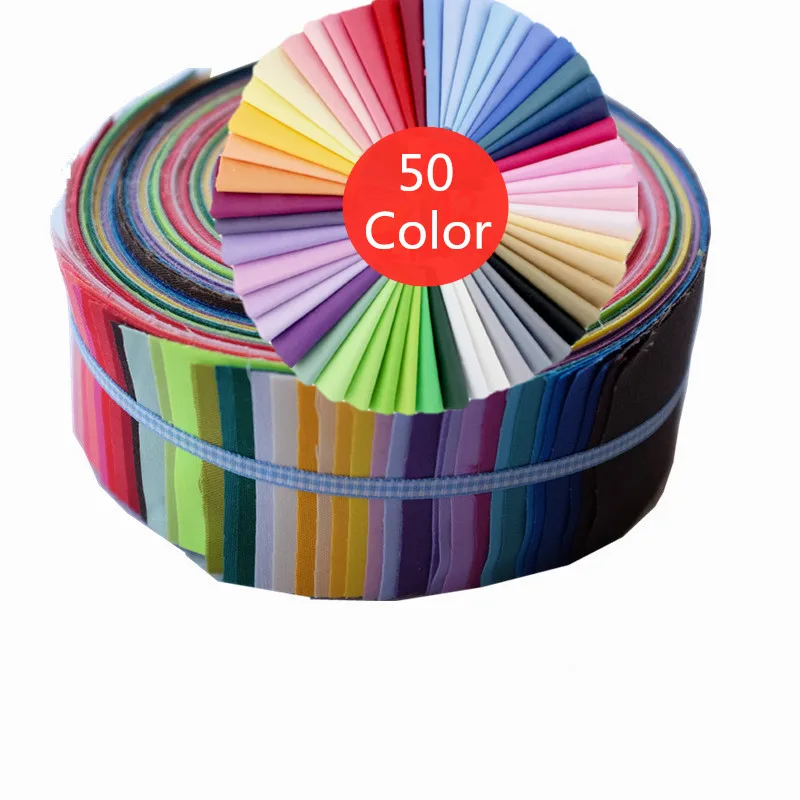 Plain color Pure color Strip type cotton fabric 9*40 9*80 9*120cm Jelly ...