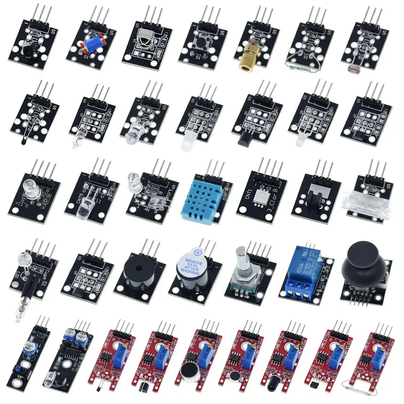 KITS de SENSOR 37 en 1 para ARDUINO, alta calidad para principiantes ...