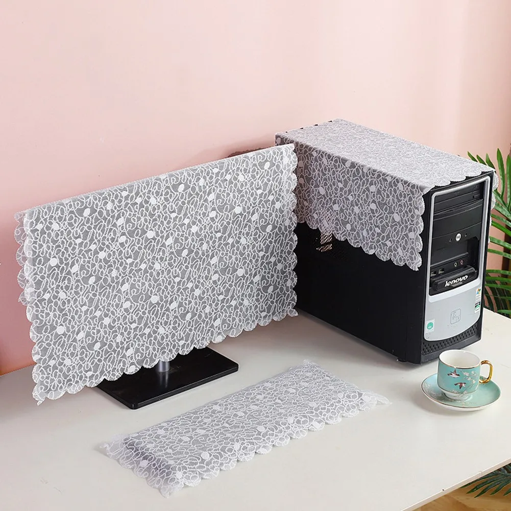 3PCS-Desktop-Computer-Dust-Cover-Cloth-Set-Computer-Dust-Cover-Desktop ...