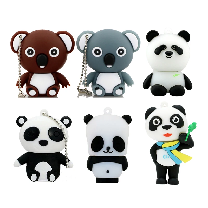 Pendrive-koala-animal-ador-vel-16g-32gb-usb-pen-drive-fofo-u-disk-mem ...