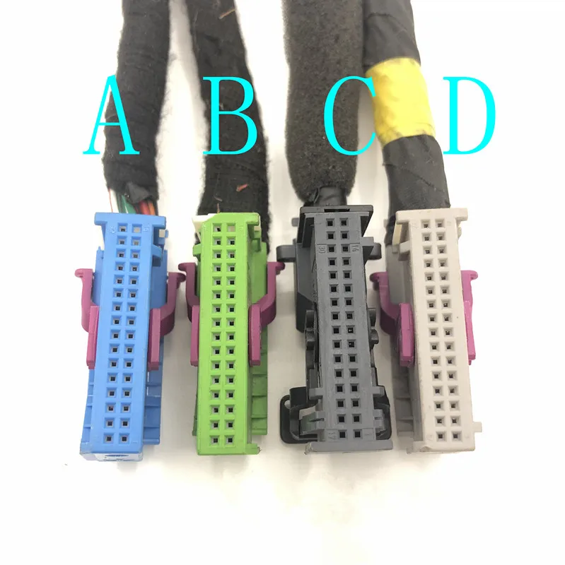 32 Pin Auto Instrument Dashboard Plug Instrument Cluster Connector With ...