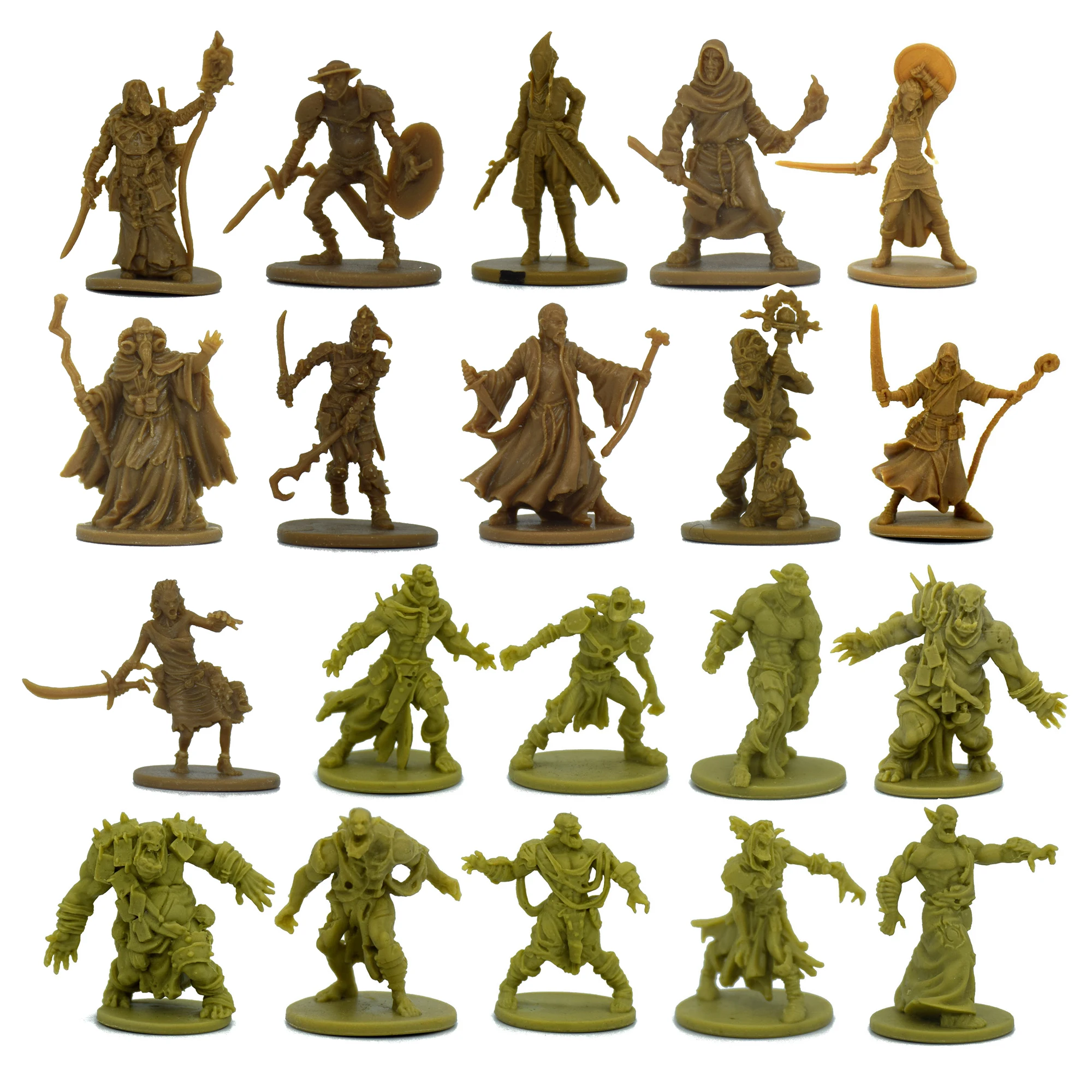 TRPG board game Zombicide miniature green horde heroes survivors ...