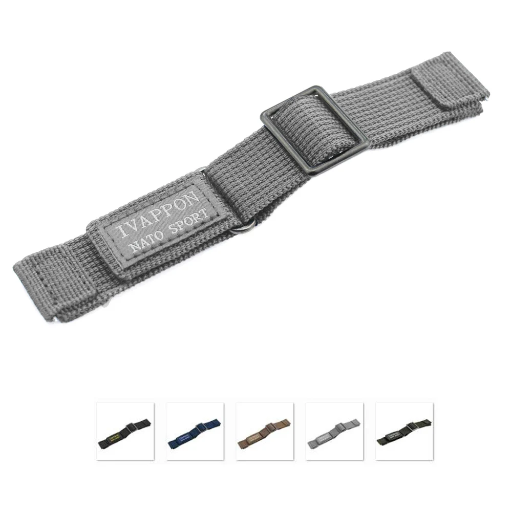YQI-Nylon-Watch-Strap-HOOK-LOOP-18mm-20mm-22mm-Watch-Band-Fasteners ...